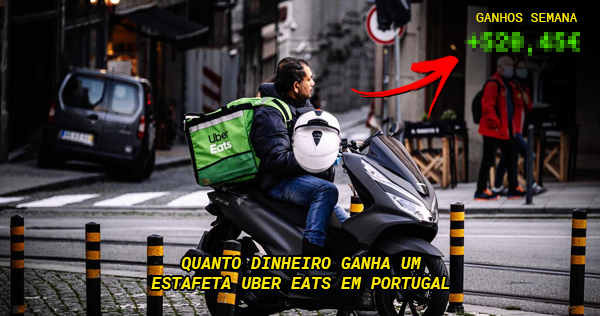 Quanto Dinheiro é Possível Ganhar como UBER Eats em Portugal?